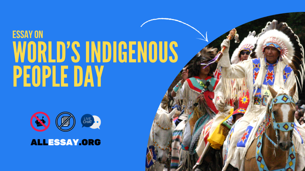 Essay on World’s Indigenous People Day - All Essay.org | Best English ...